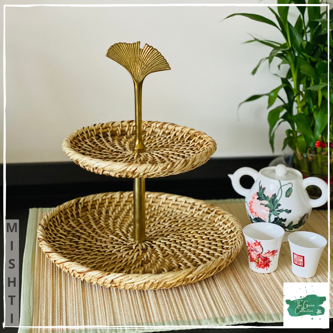 MISHTI Two-Tier Stand – The Green Collective